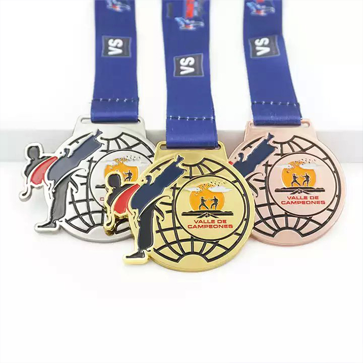 In huy chương võ thuật giá rẻ- Mẫu 22 - Nhãn Mác 3A